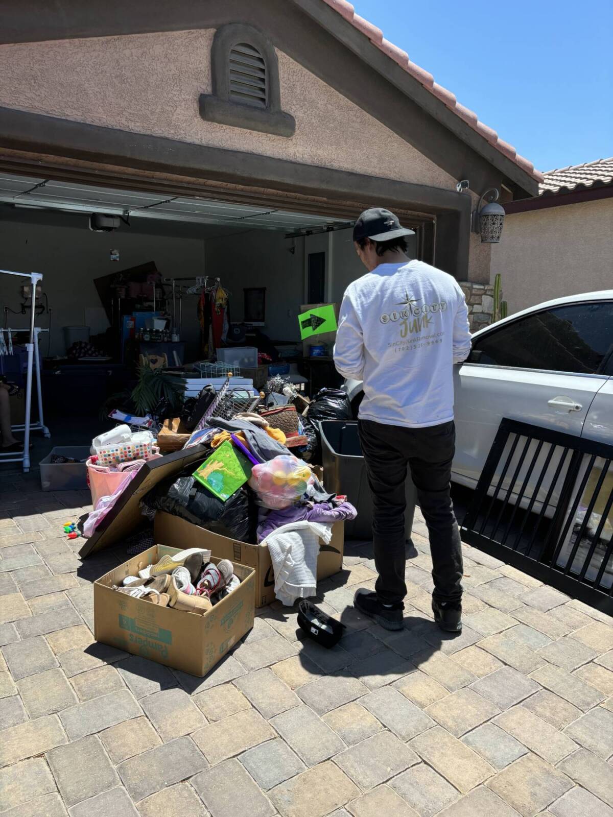 Curbside Junk Removal Las Vegas - Sin City Junk